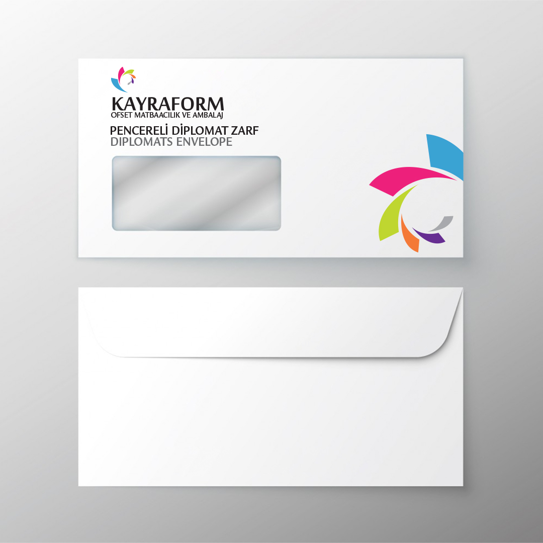 Antetli Zarf İzmir | Kayraform Matbaacılık ve Ambalaj İzmir
